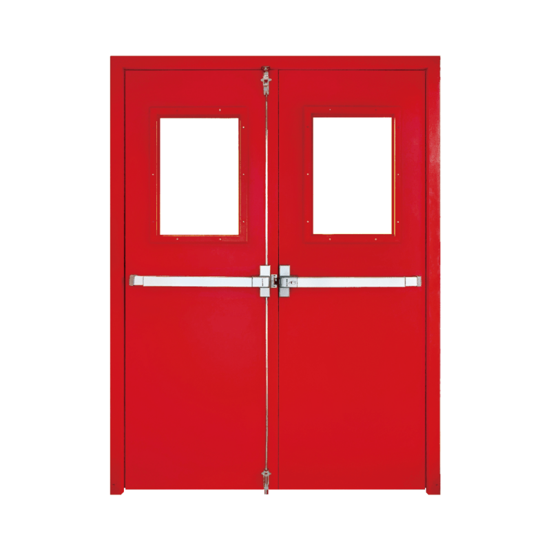 Clamp-on Steel Fireproof Door(Class B Push Rod Lock – Indoor Surface ...